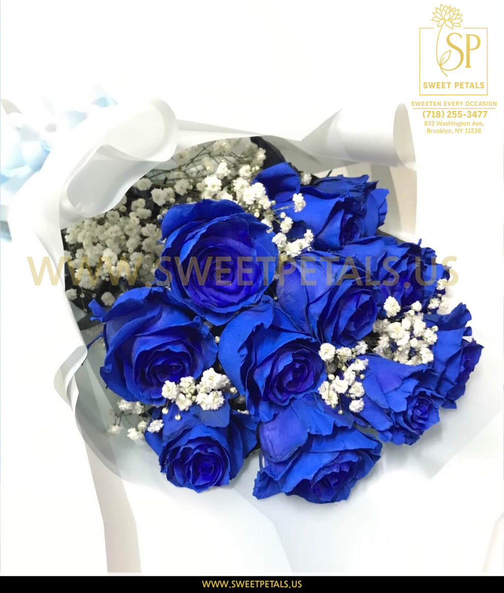 Roses Flowers Collection – Blue Roses Buy Online – SweetPetals